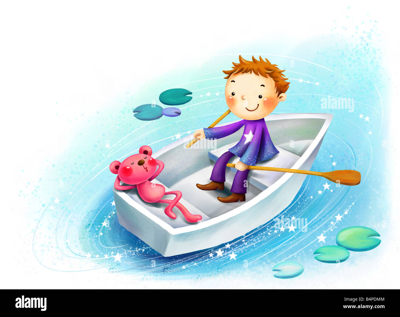 Rowing oars artwork hi-res stock photography and images - Alamy