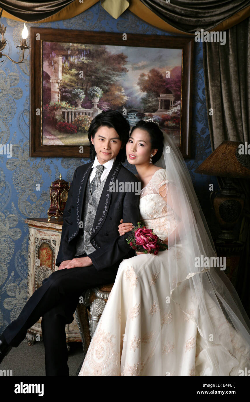 Korean picture bride hi-res stock photography and images - Alamy