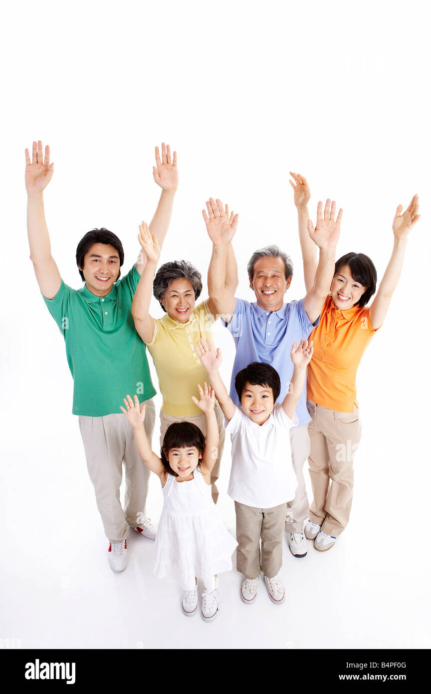 Woman and hand raised and elevated view hi-res stock photography and ...