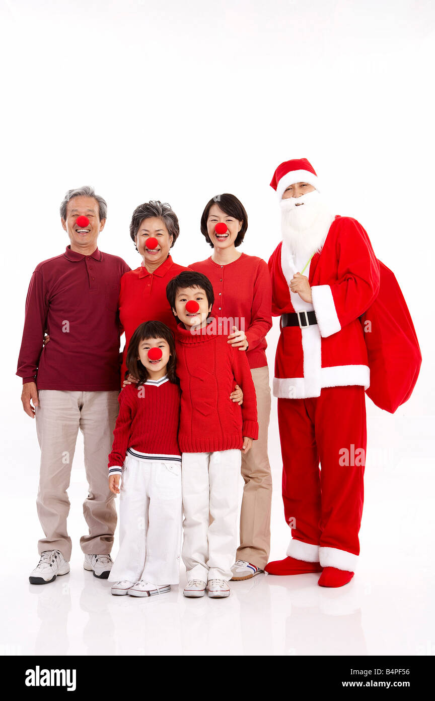 Nose santa claus father christmas Cut Out Stock Images & Pictures - Alamy