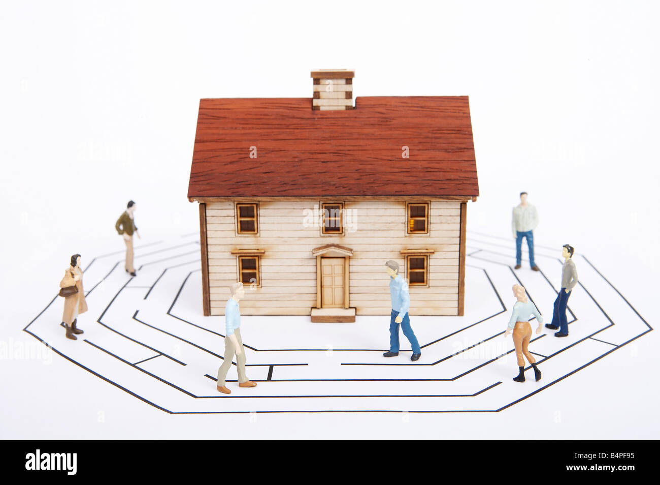 Architectural model figurines hi-res stock photography and images - Alamy