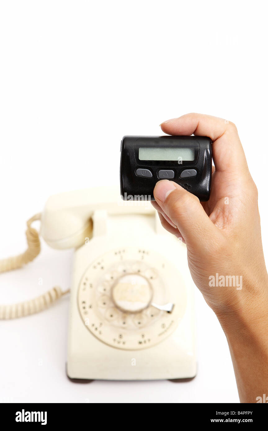 Communication Technology Pager High Resolution Stock Photography and ...