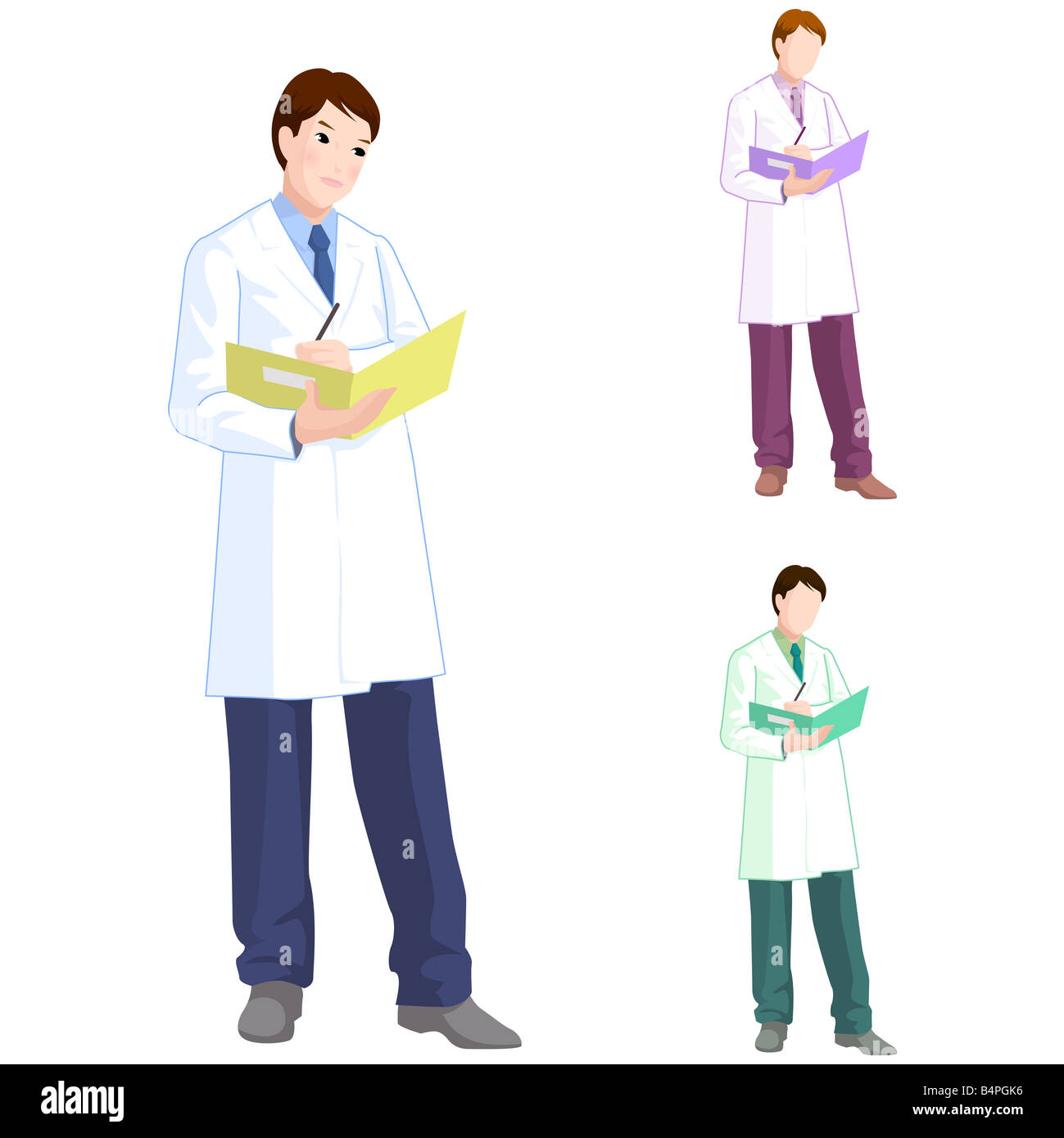 Lab report clip hi-res stock photography and images - Alamy
