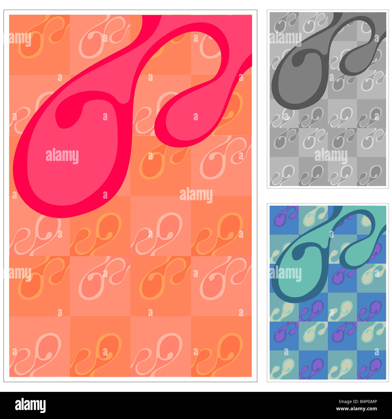 Representation of a chequered design Stock Photo - Alamy