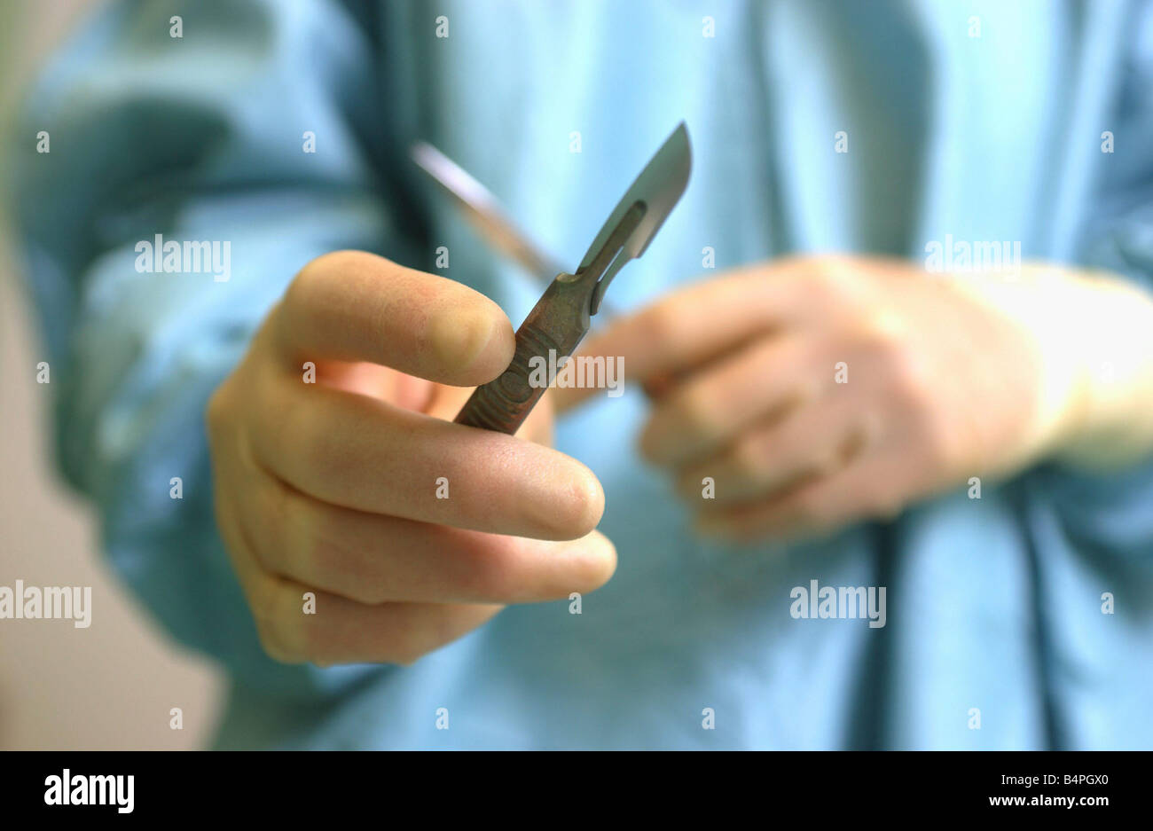 Picture to illustrate surgery showing a doctor with a scapel 1st Oct ...