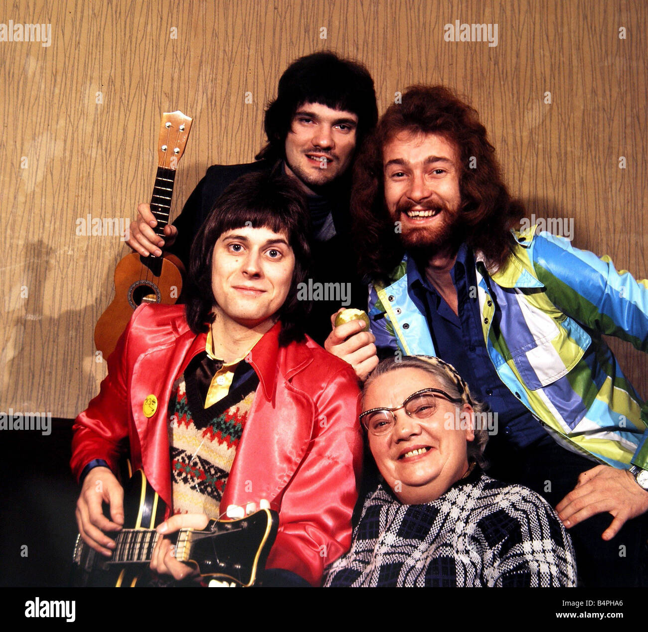 Lt Pigeon Pop Group seen here in rehearsals at the Coventry studios of ...