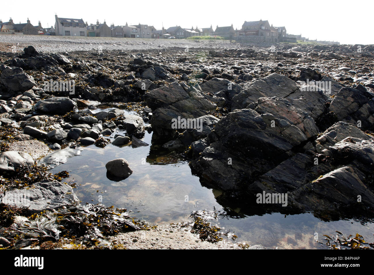 The coastline at Inverallochy in North East Scotland Stock Photo - Alamy