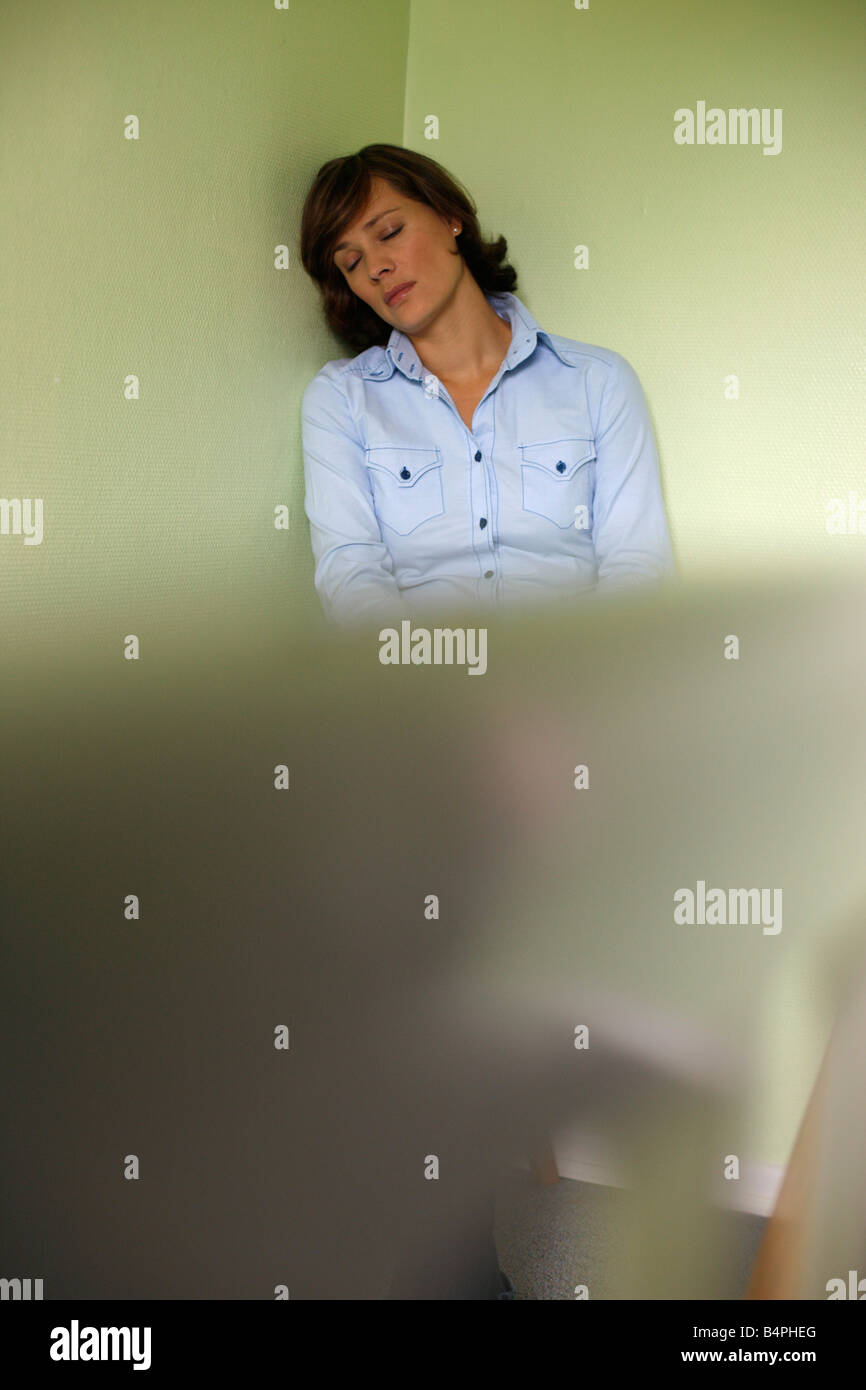 Sitting mournfully hi-res stock photography and images - Alamy