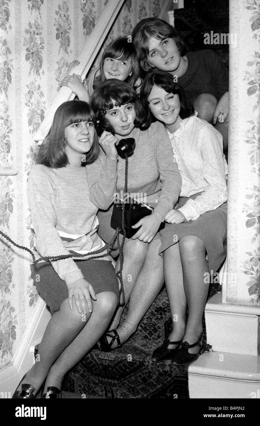 George Best fan club March 1965 Stock Photo - Alamy