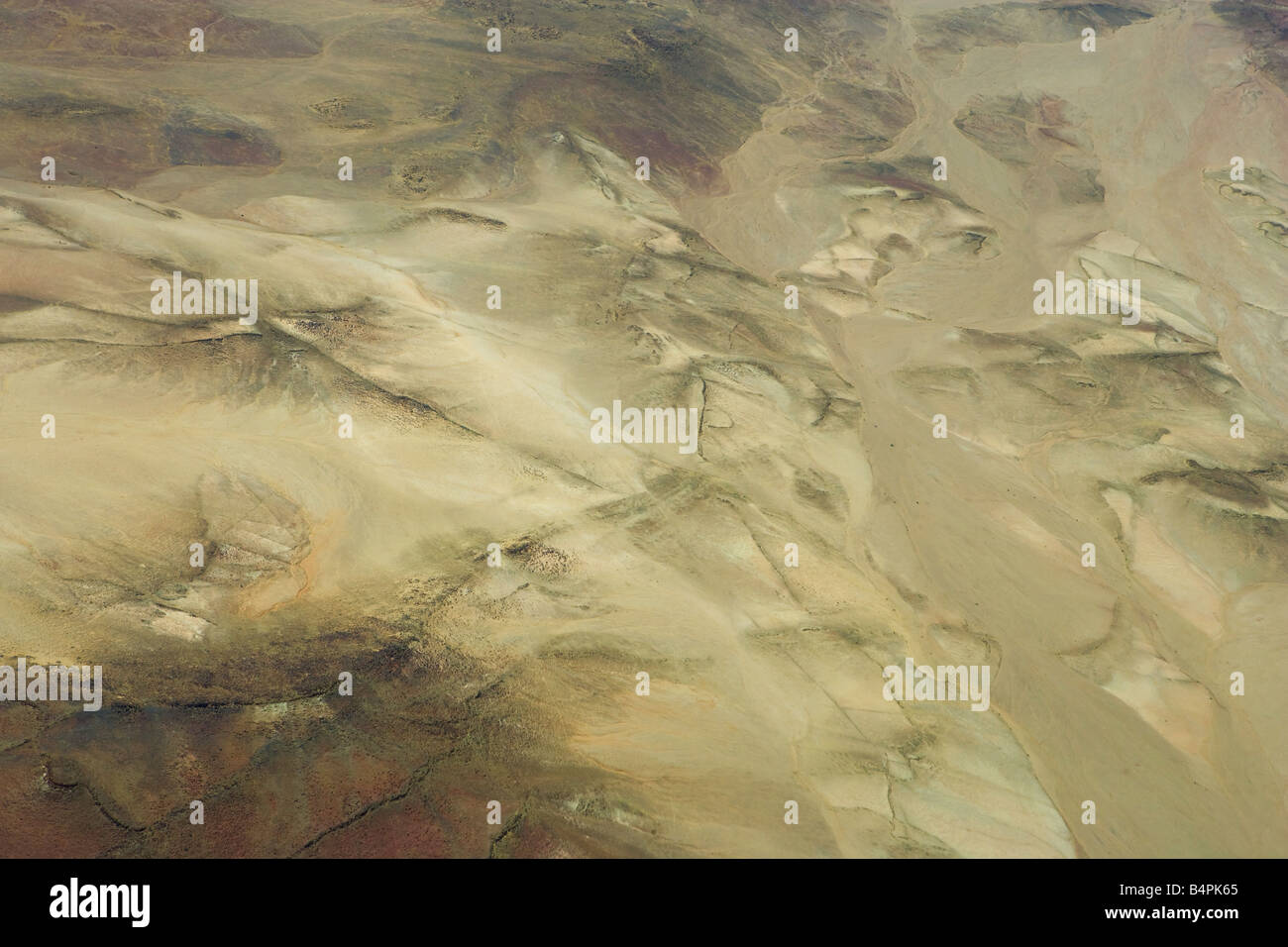aerial air view Namibia Namib desert landscape Stock Photo - Alamy