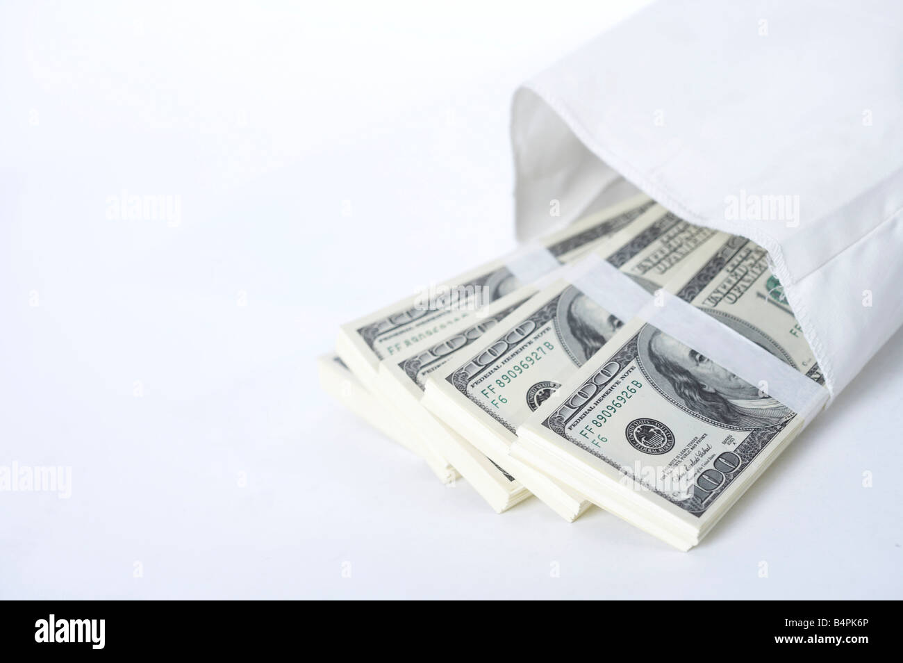 Hundred dollar bill envelope nobody hi-res stock photography and images ...