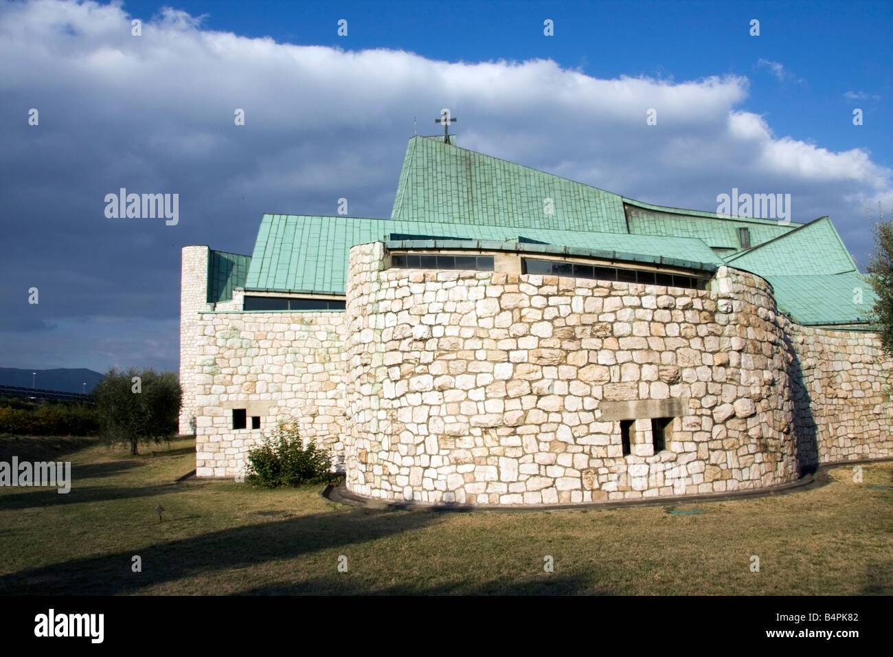 Chiesa sull autostrada church on the freeway 1963 San Giovanni Battista ...