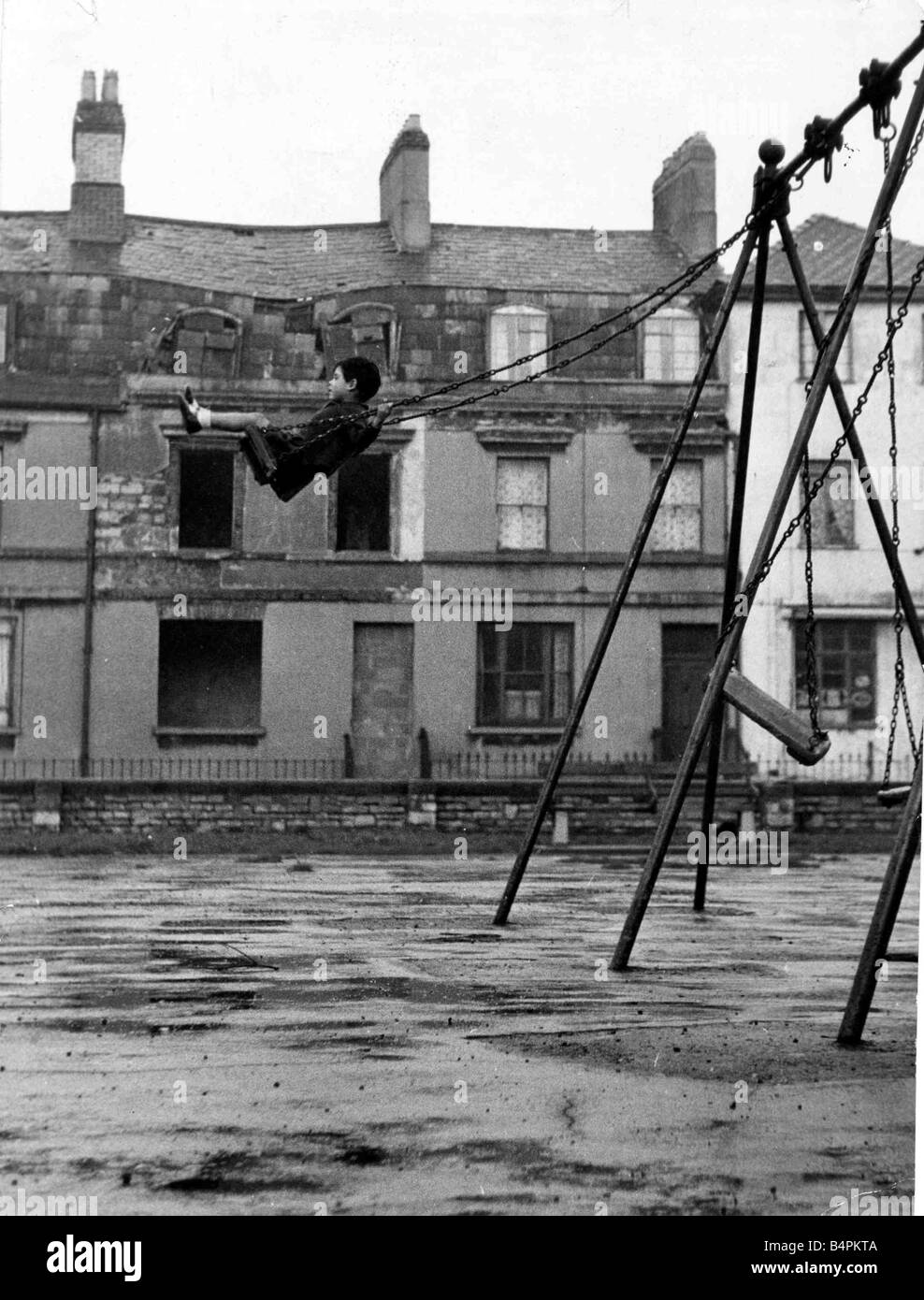 1960s children playing playground hi-res stock photography and images ...