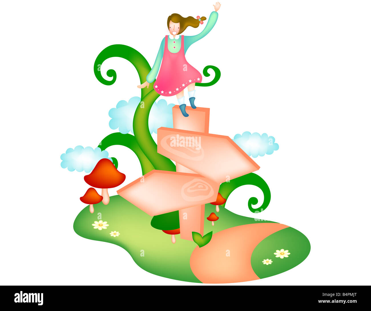 Smile carefre hi-res stock photography and images - Alamy