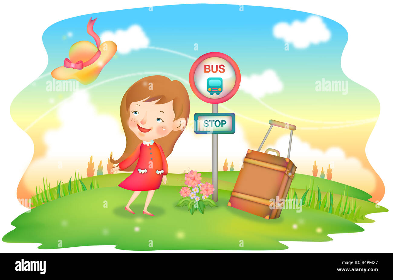 No standing bus stop signs hi-res stock photography and images - Alamy