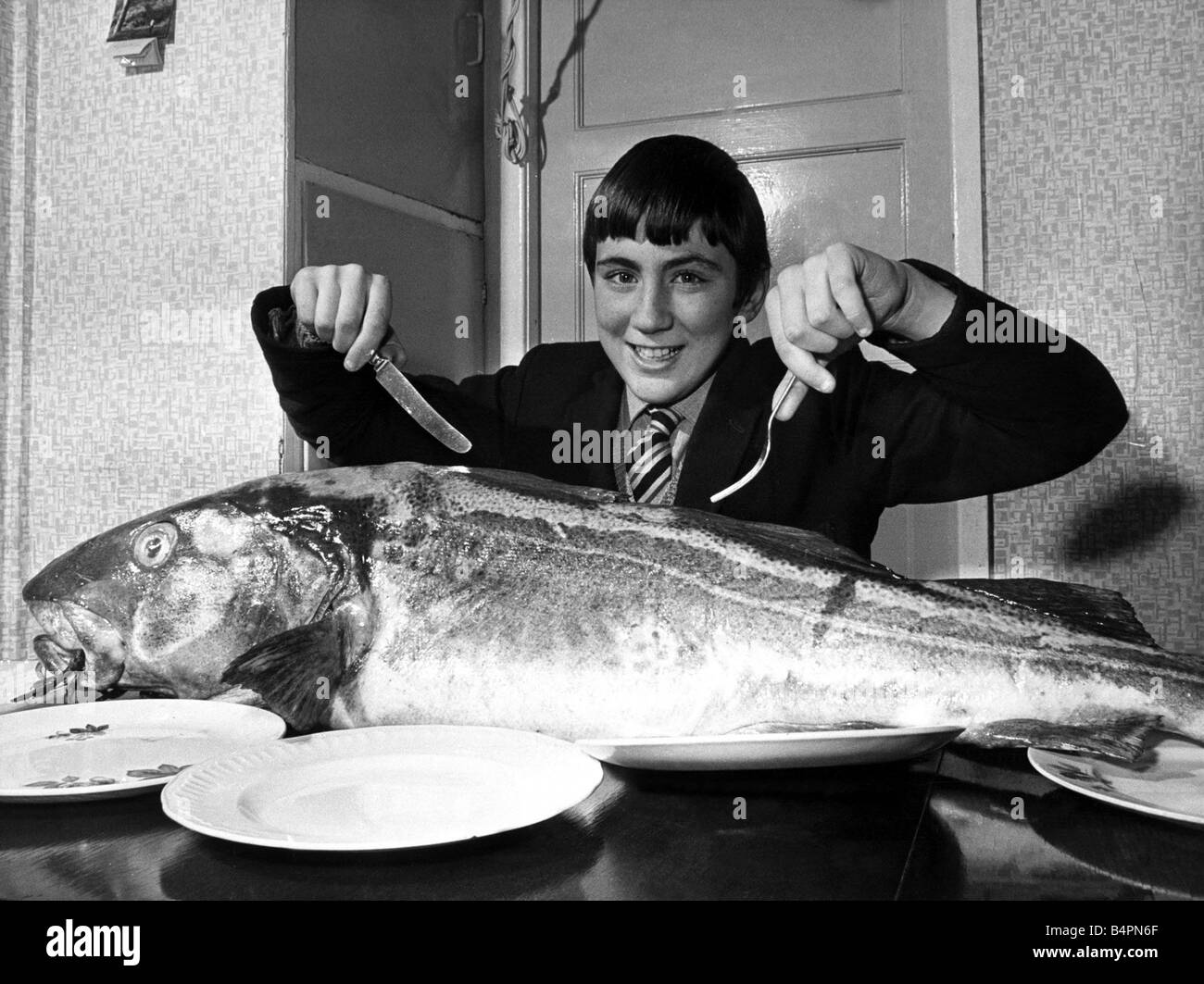1970s food fish hi-res stock photography and images - Alamy