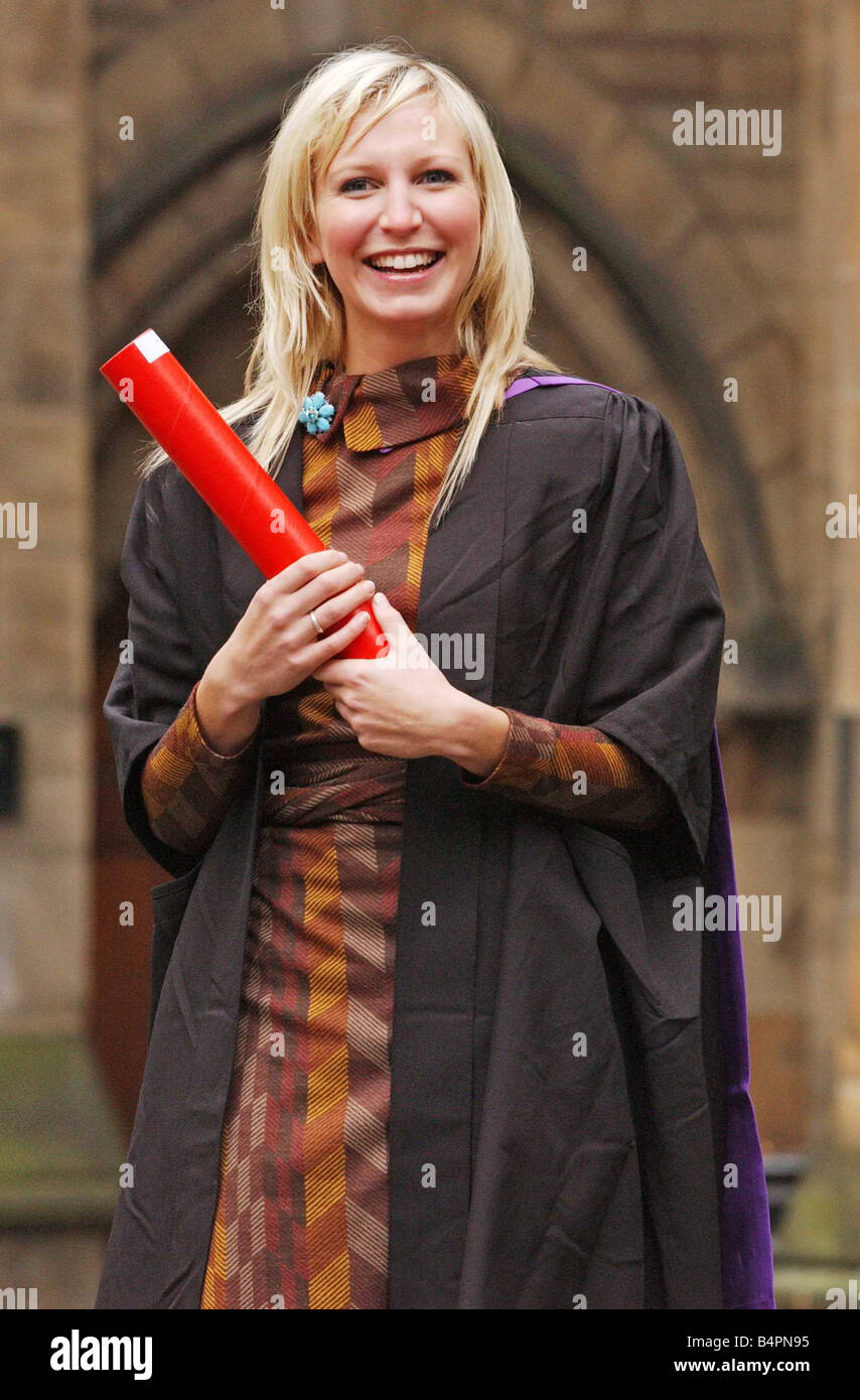 Ex big brother star Shell Jubin who has graduated from Glasgow ...