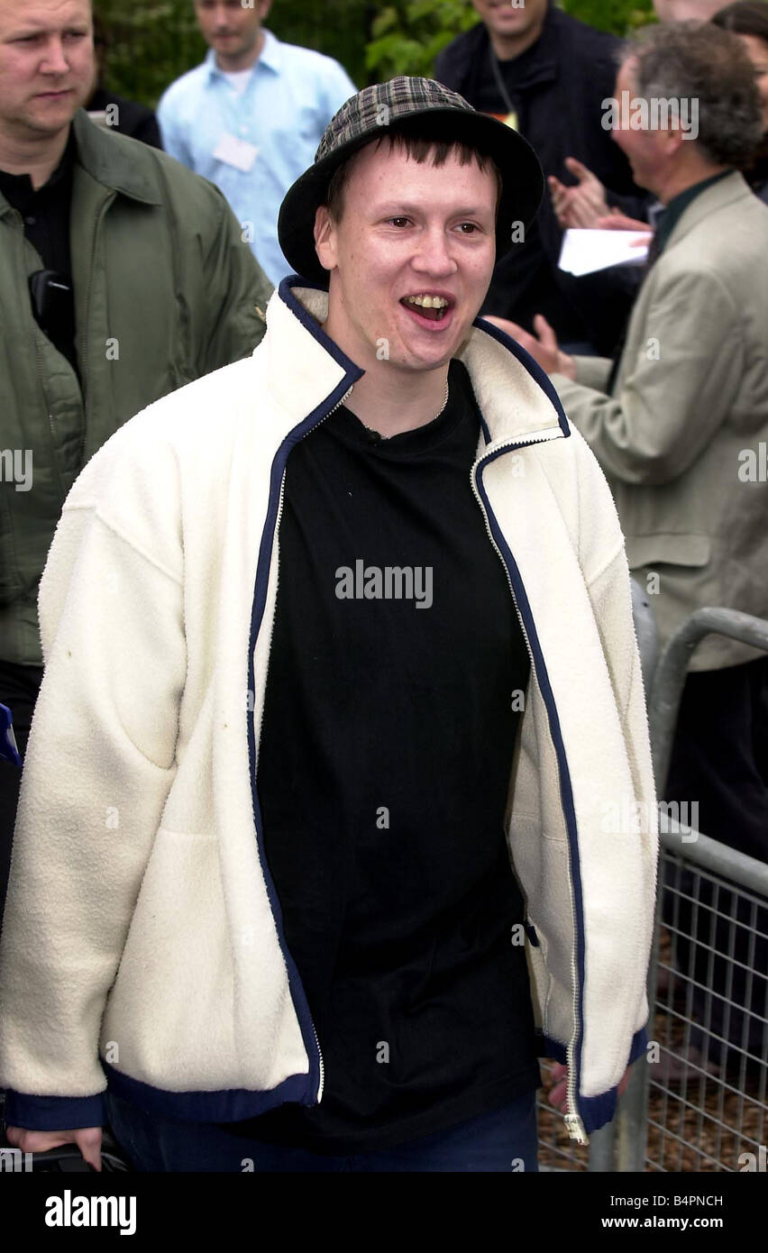 Bubble arriving at Big Brother house May 2001 Reality television ...