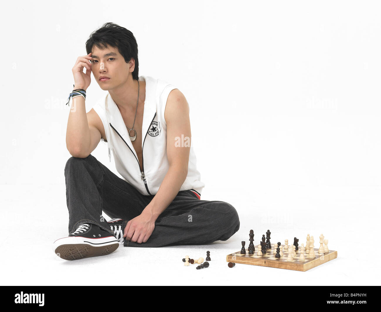 Contemplating view Cut Out Stock Images & Pictures - Alamy