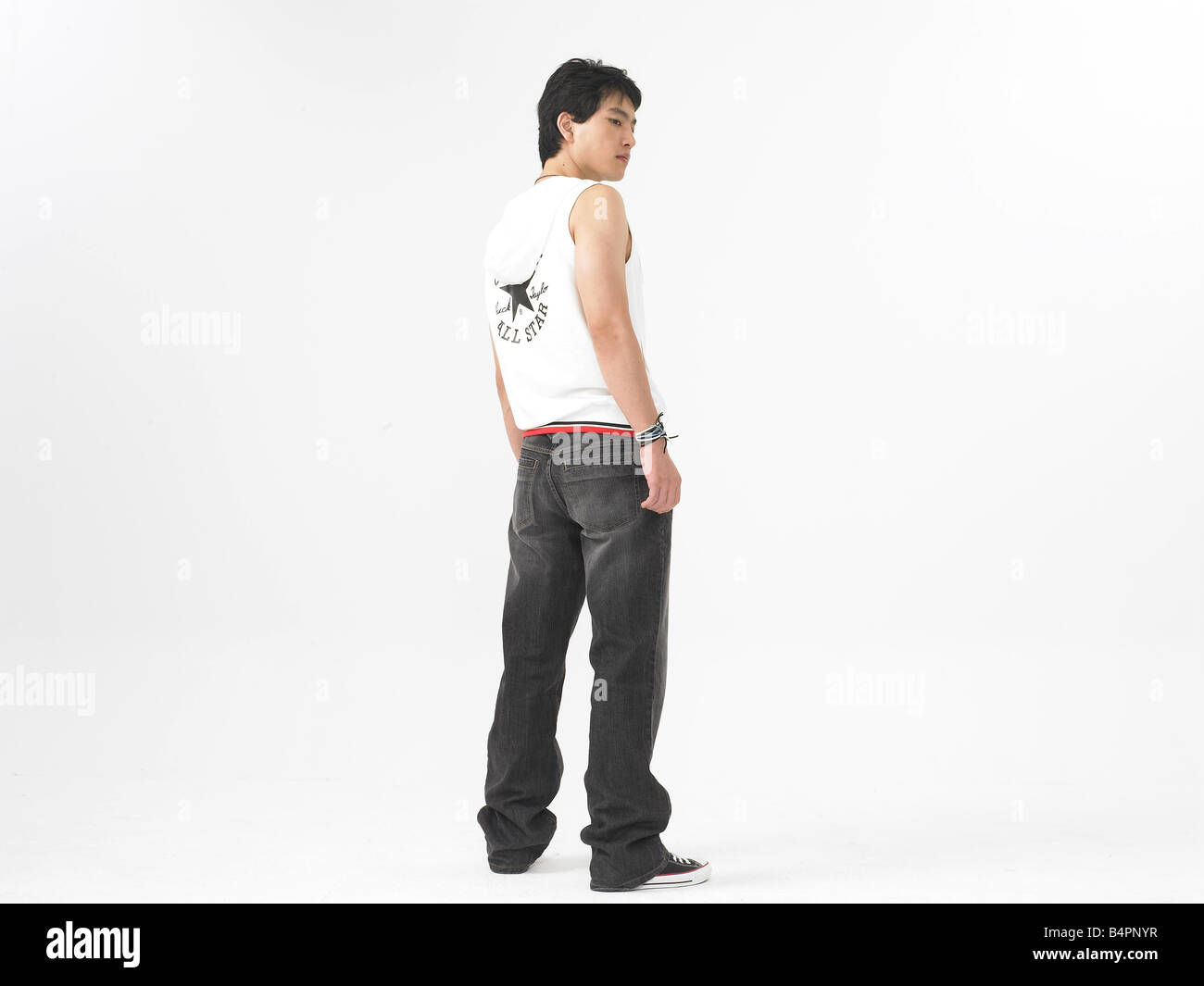 Young man, rear view Stock Photo - Alamy Young man, rear view Stock Photo - Alamy