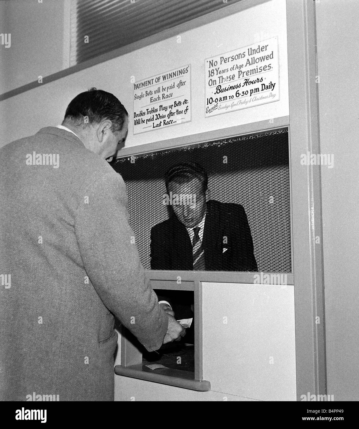 Betting shops Black and White Stock Photos & Images - Alamy