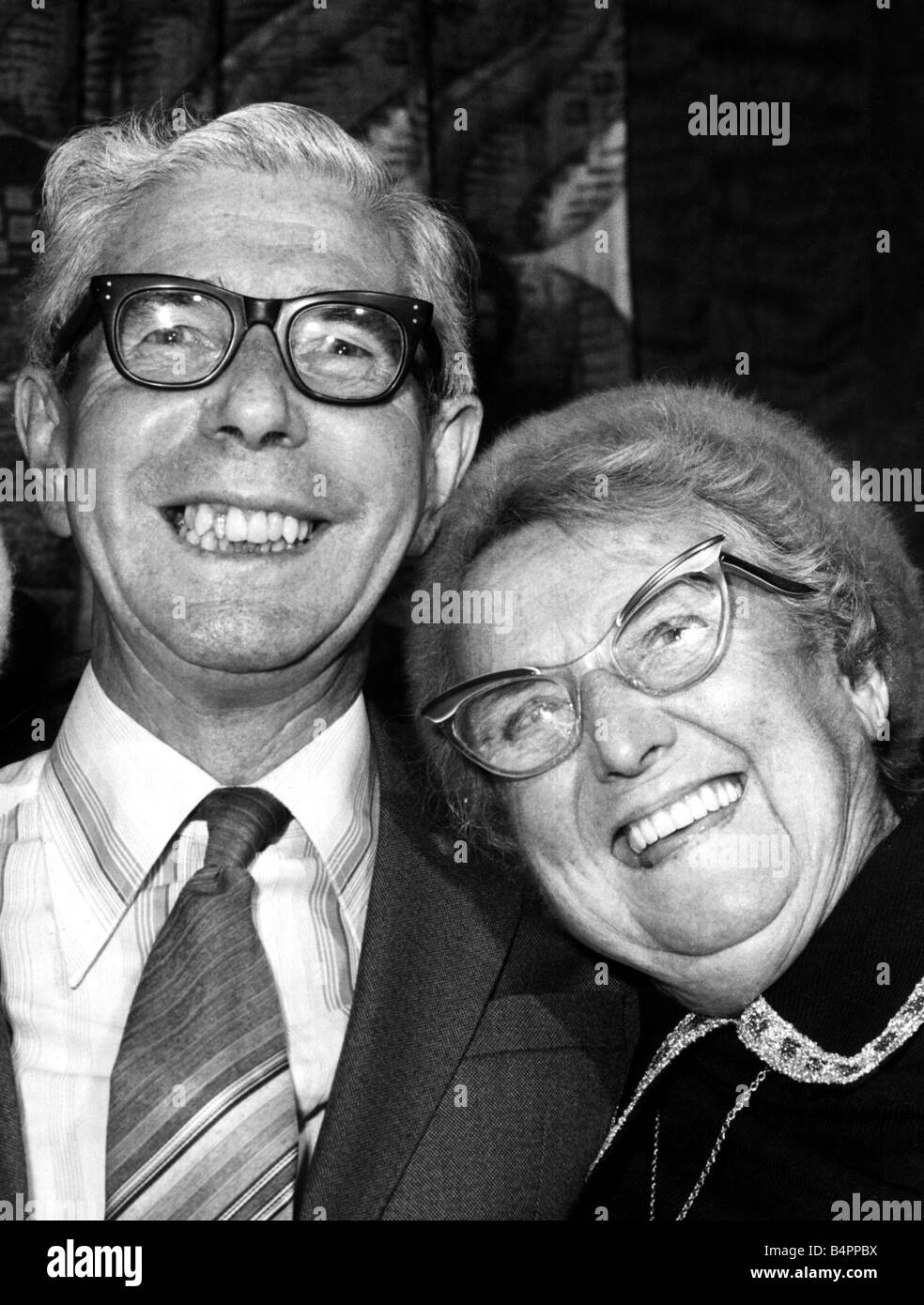 Old People Fred Paton and Kitty Gallagher at the St Mungo s Old Folks ...