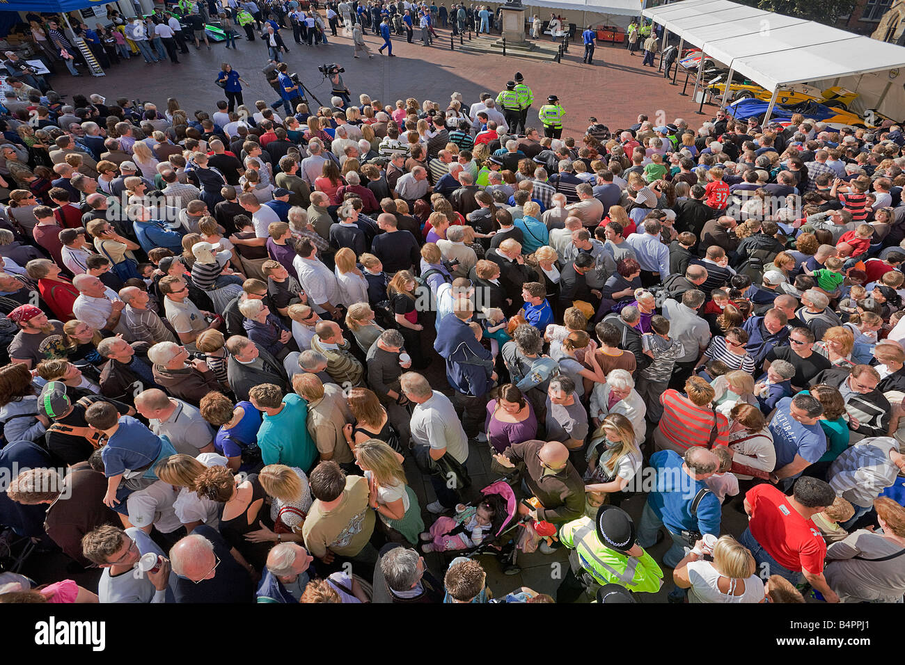 Lola cars 50 years in motorsport.Huntingdon. Celebrations in the market ...