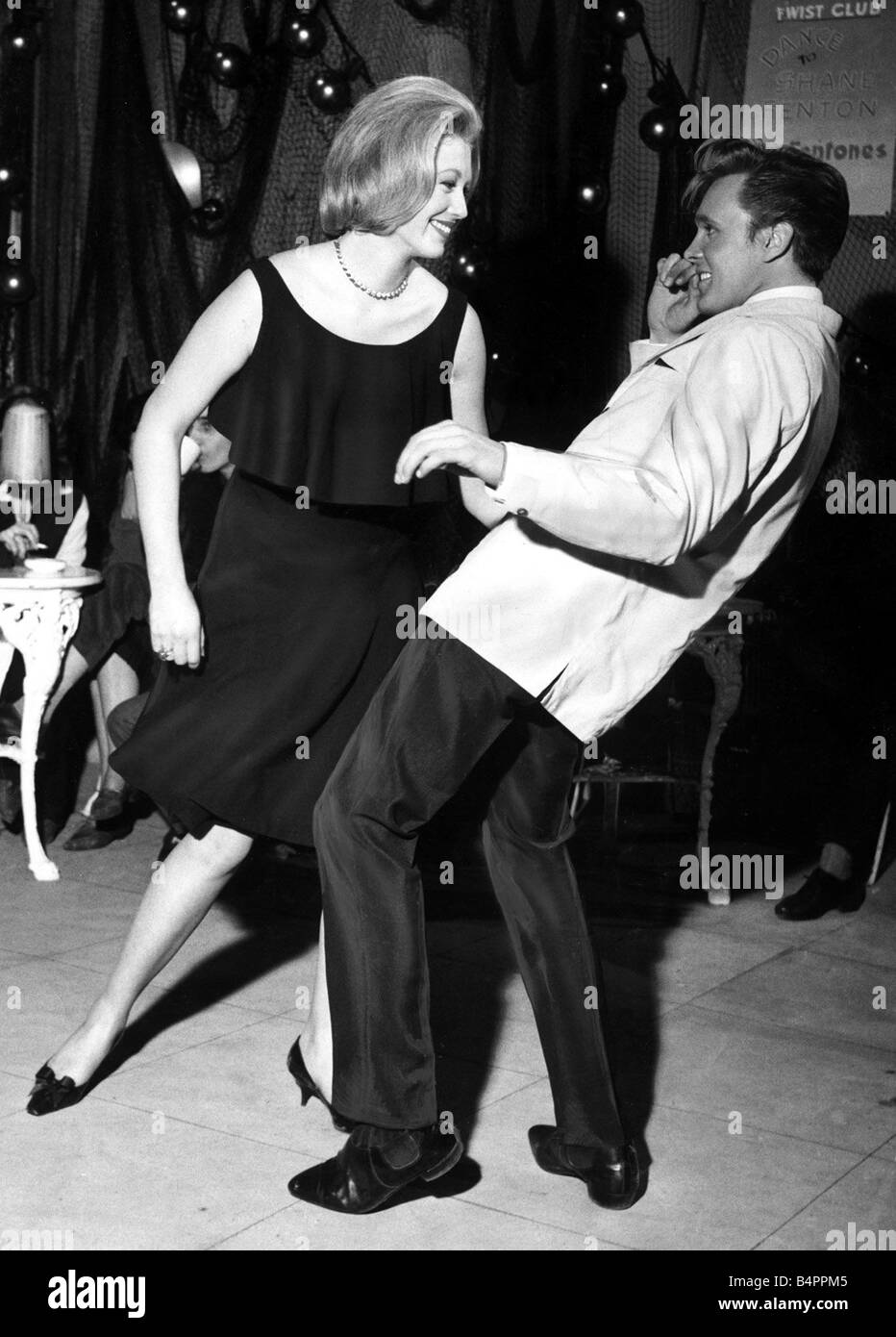 Dancing twist Black and White Stock Photos & Images - Alamy