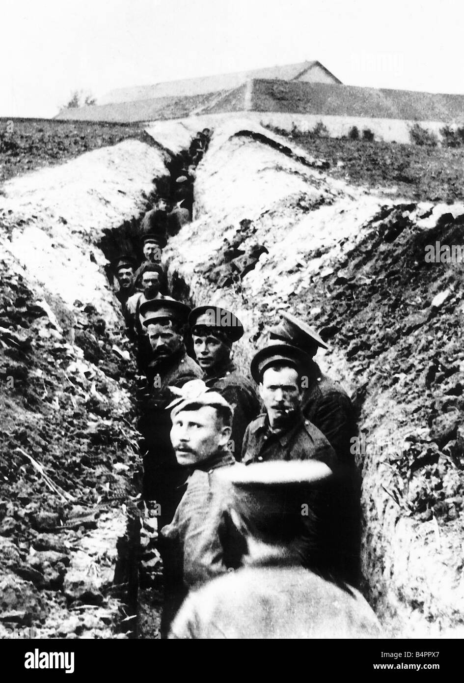 Ww1 trenches hi-res stock photography and images - Alamy