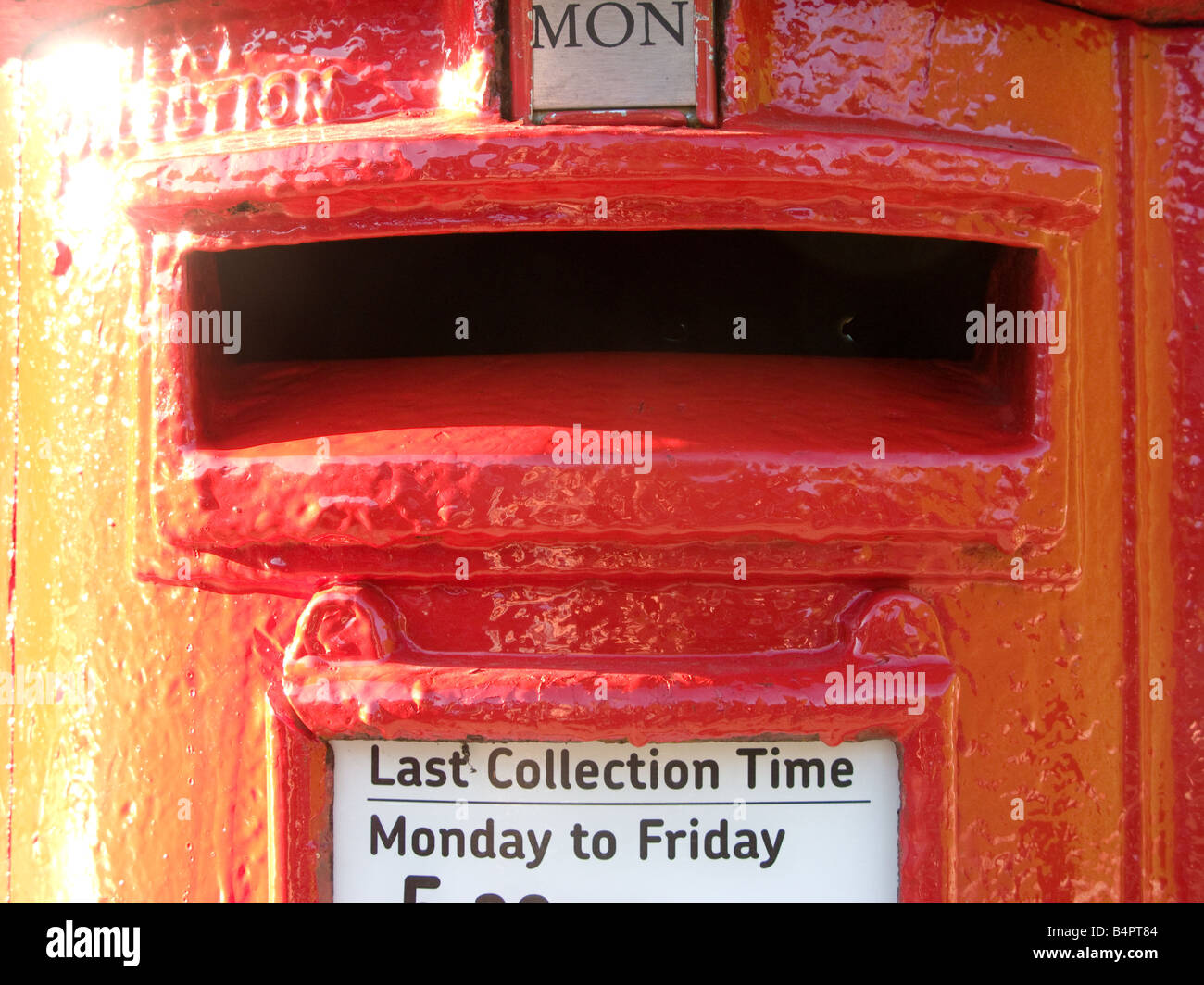 Pillar box slot Stock Photo - Alamy
