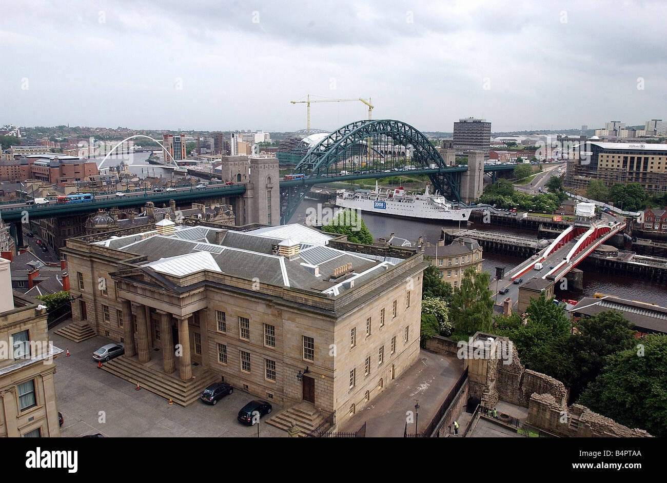 Panoramic views newcastle city centre hi-res stock photography and ...