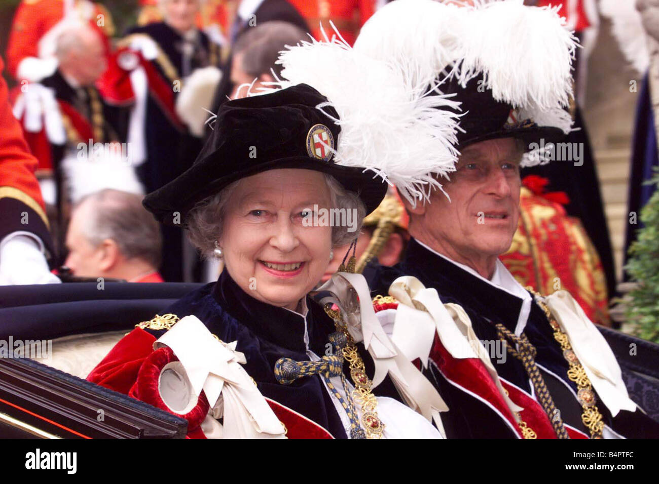 Royals royalty 1990s duke of edinburgh queen elizabeth ii carriage hi ...