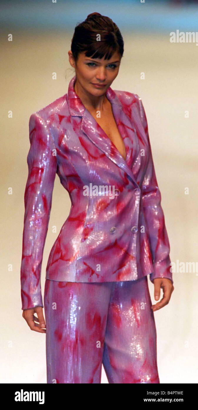 Helena christensen 1990's hi-res stock photography and images - Alamy