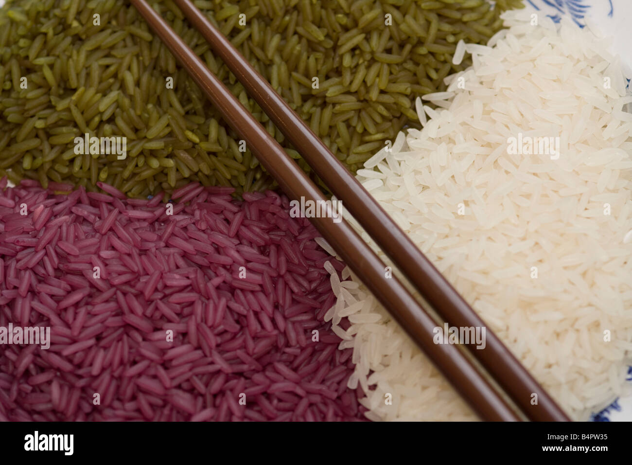 colourful jasmine rice Stock Photo - Alamy