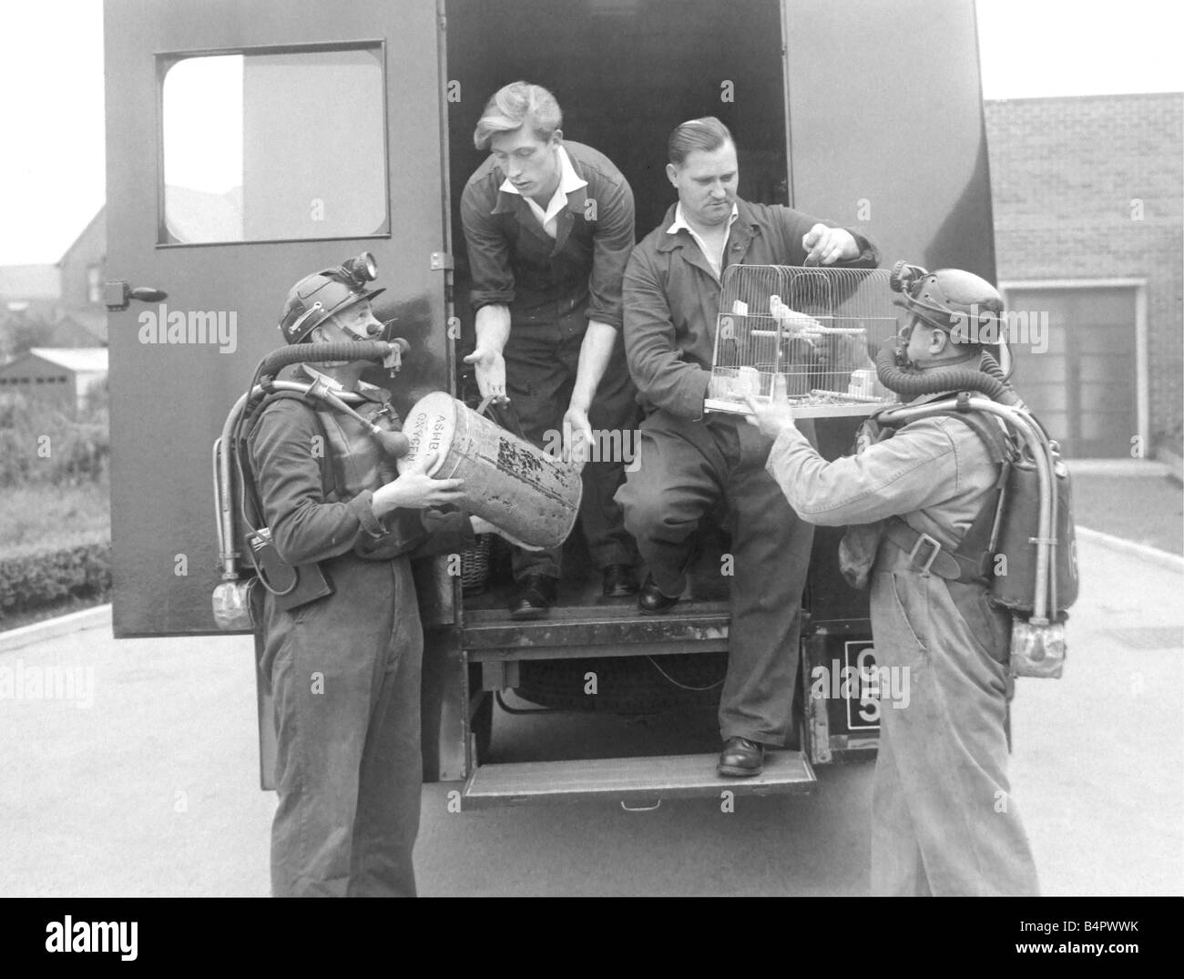 Edgar Bonsor left Michael Jeavons John Wright with the canaries and ...