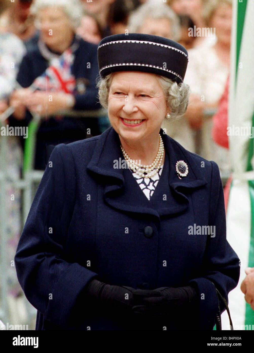 Queen Elizabeth June 1997 Stock Photo - Alamy