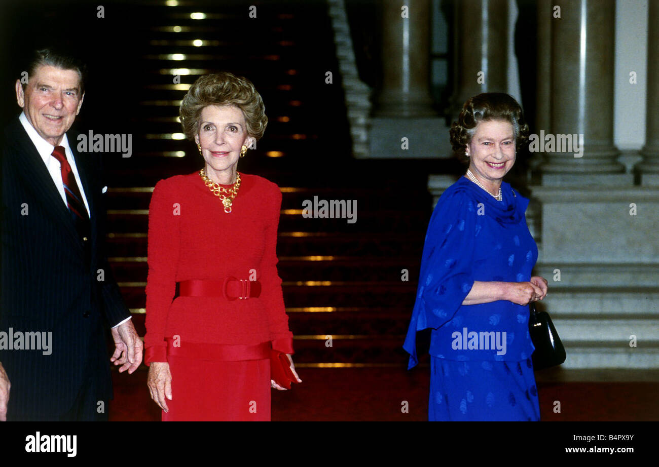 President ronald reagan queen elizabeth ii hi-res stock photography and ...