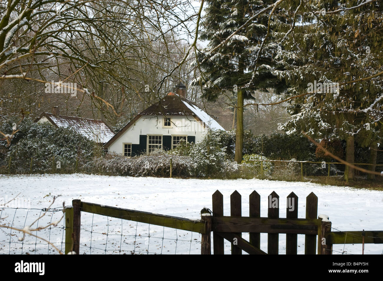 Snow in the netherlands hi-res stock photography and images - Alamy