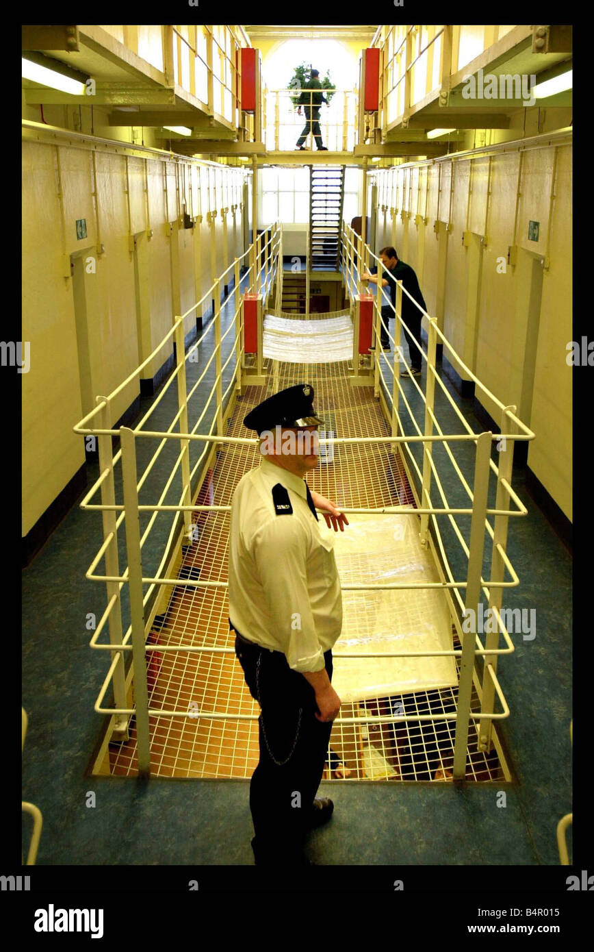 General interior views of Peterhead prison june 2002 Stock Photo - Alamy