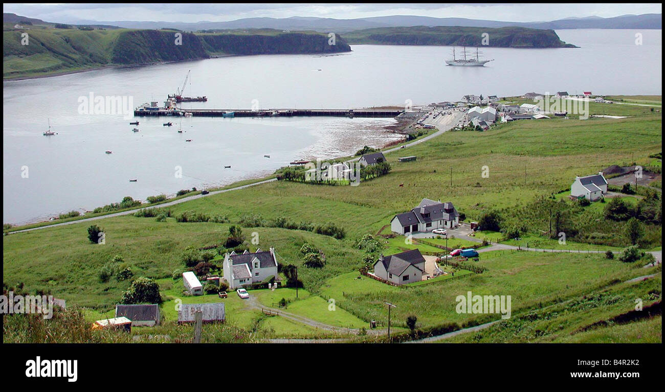 Uig Bay Scotland Stock Photo - Alamy