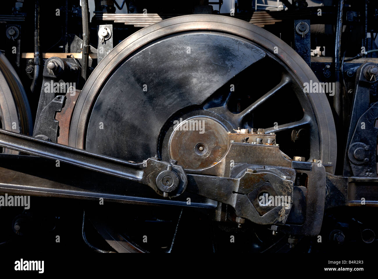 Steam Locomotive close up Stock Photo - Alamy