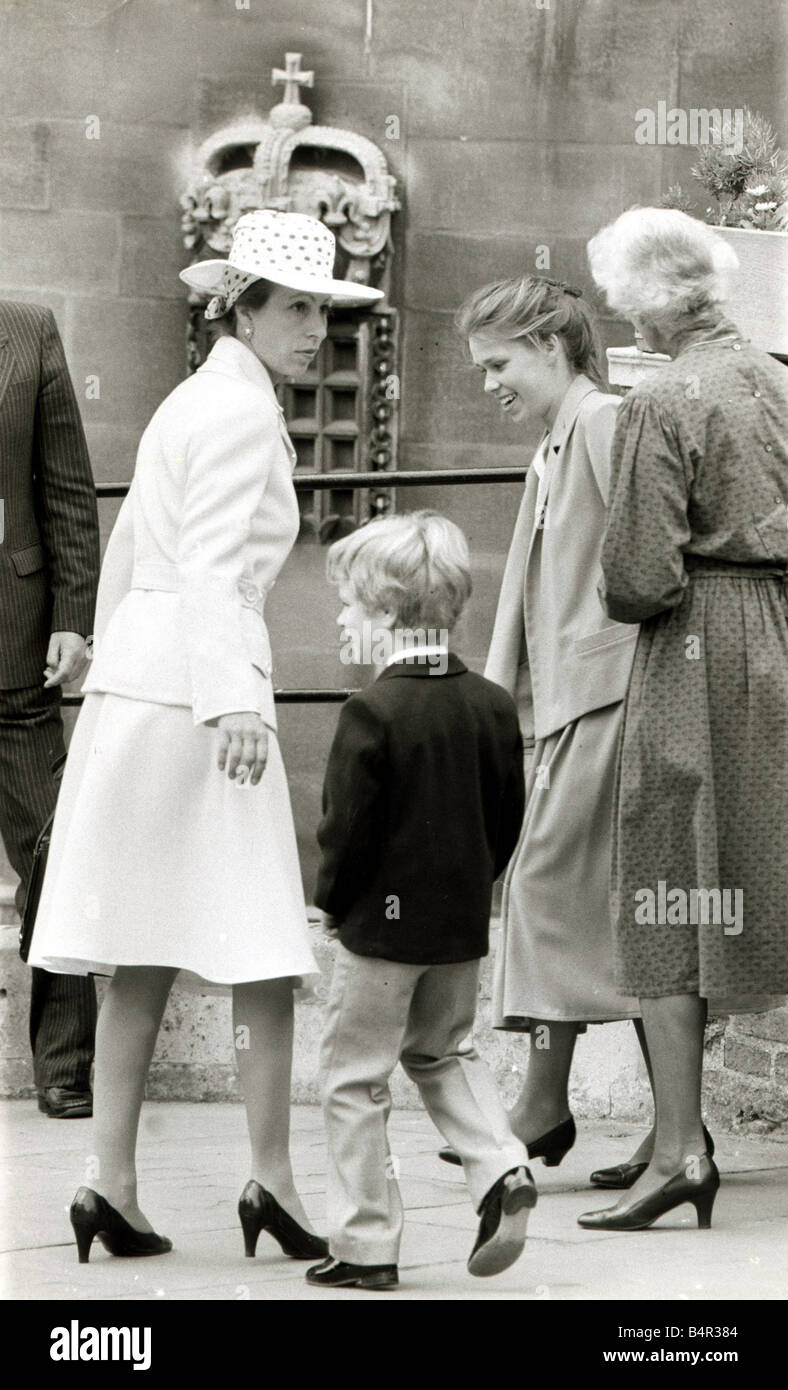 Princess anne portrait 1984 hi-res stock photography and images - Alamy