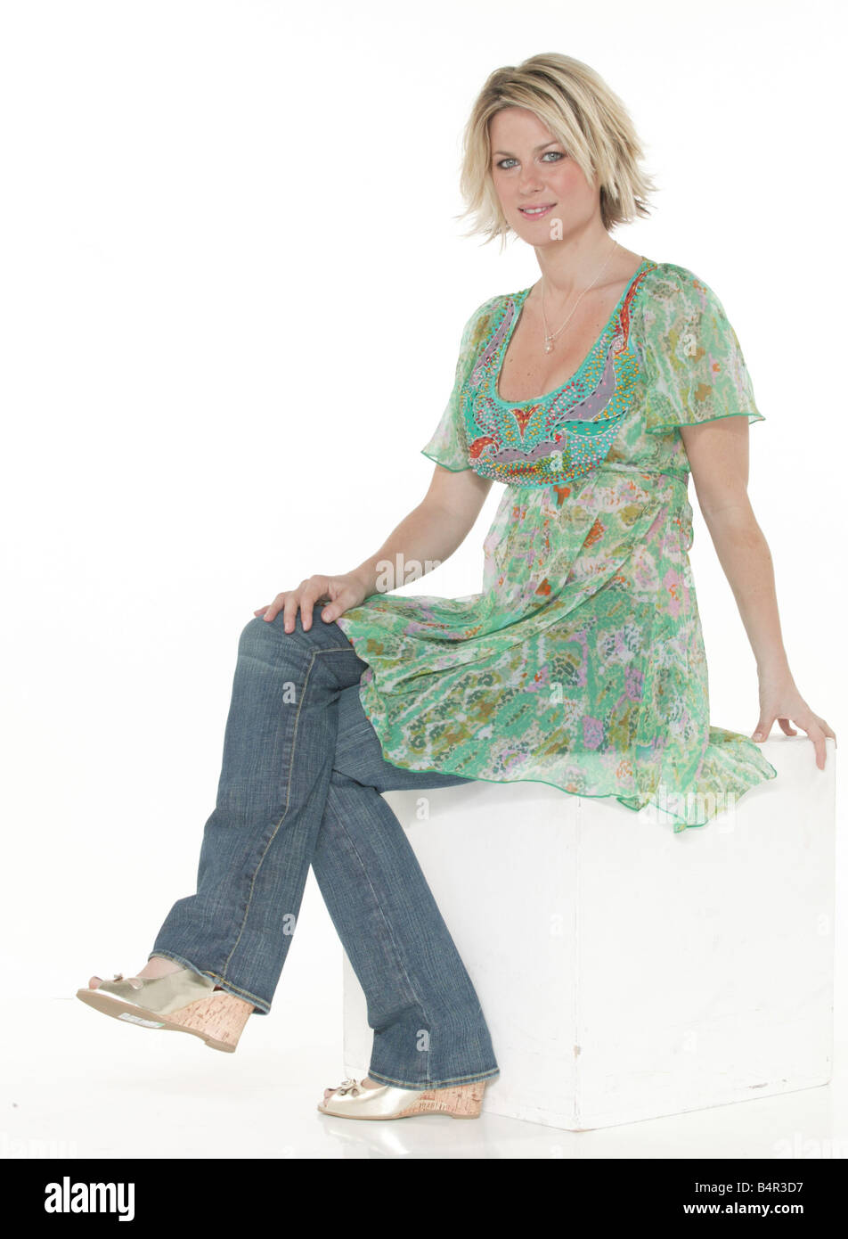 Actress Georgina Bouzova who plays Ellen Zitek in the BBC hospital ...