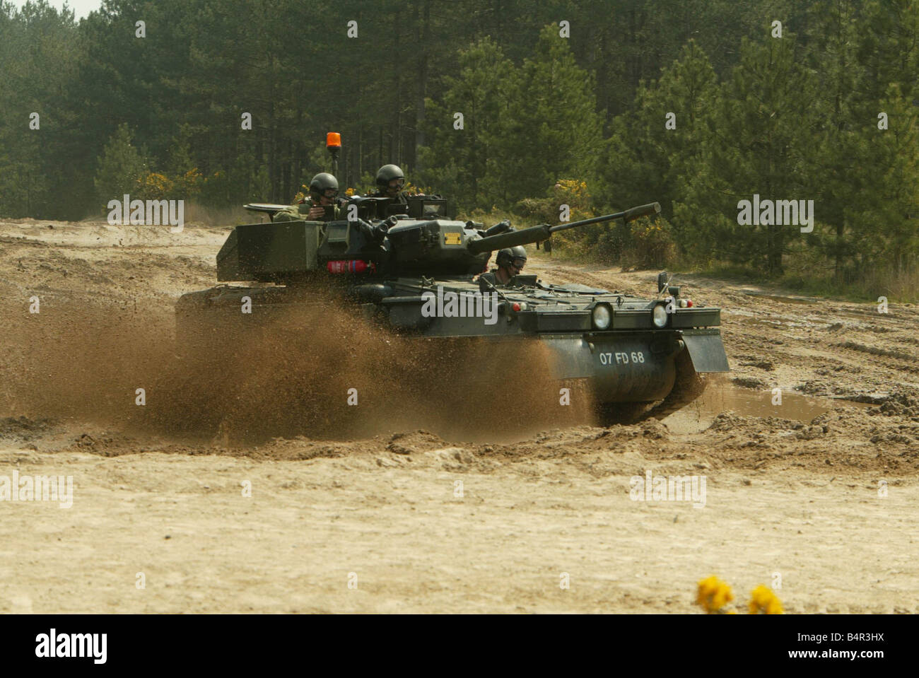 A Simitar light tank similar to the tank Prince Harry will learn how to ...