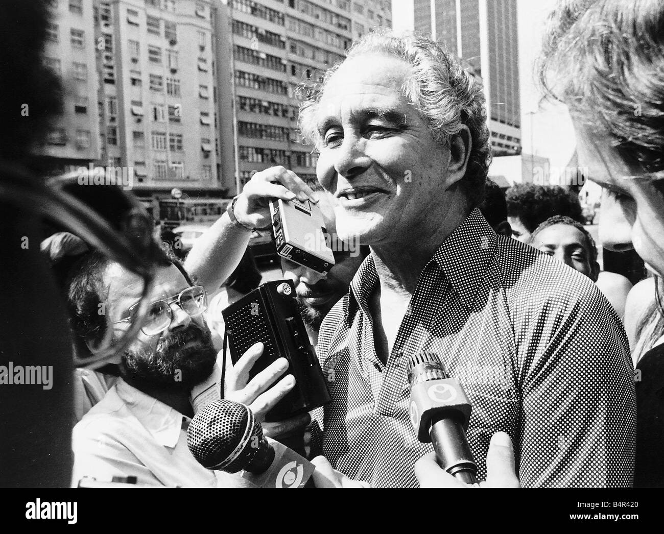 Ronnie Biggs British Train Robber in Rio de Janeiro Stock Photo - Alamy