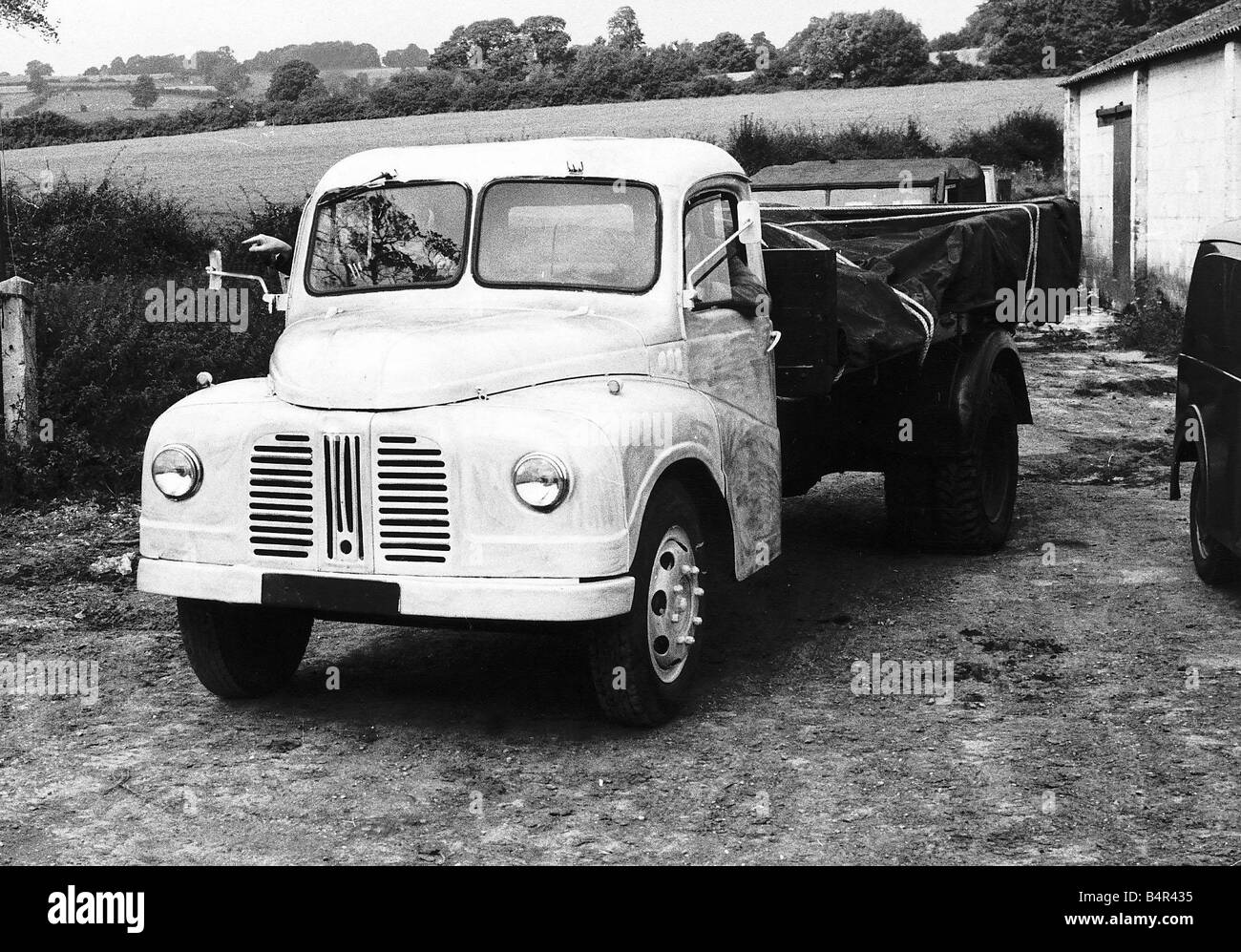 Crime Great Train Robbery van used in robbery Stock Photo - Alamy