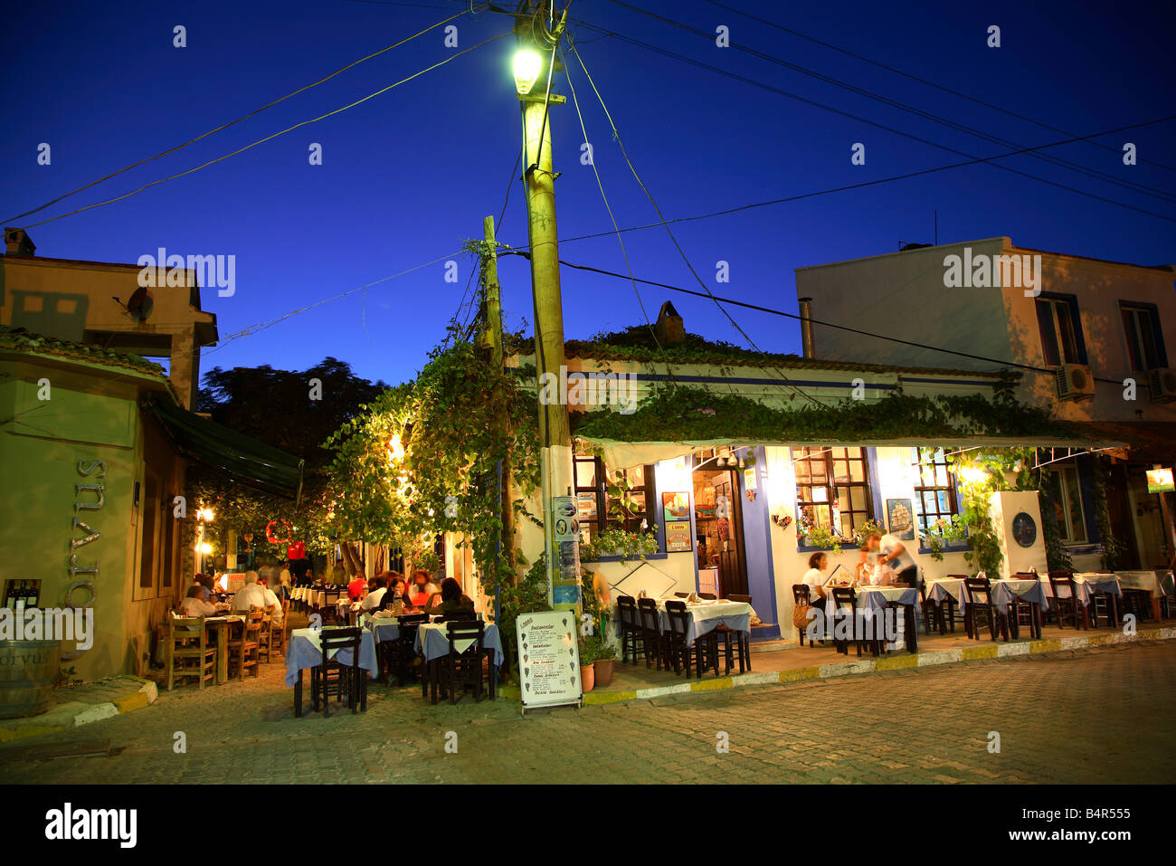 Bozcaada city, Aegean Sea, North Aegean, Turkey, Canakkale area Stock ...