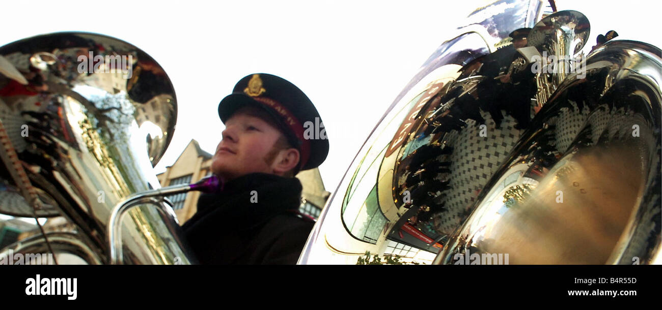 Salvation army band members instruments hi-res stock photography and ...