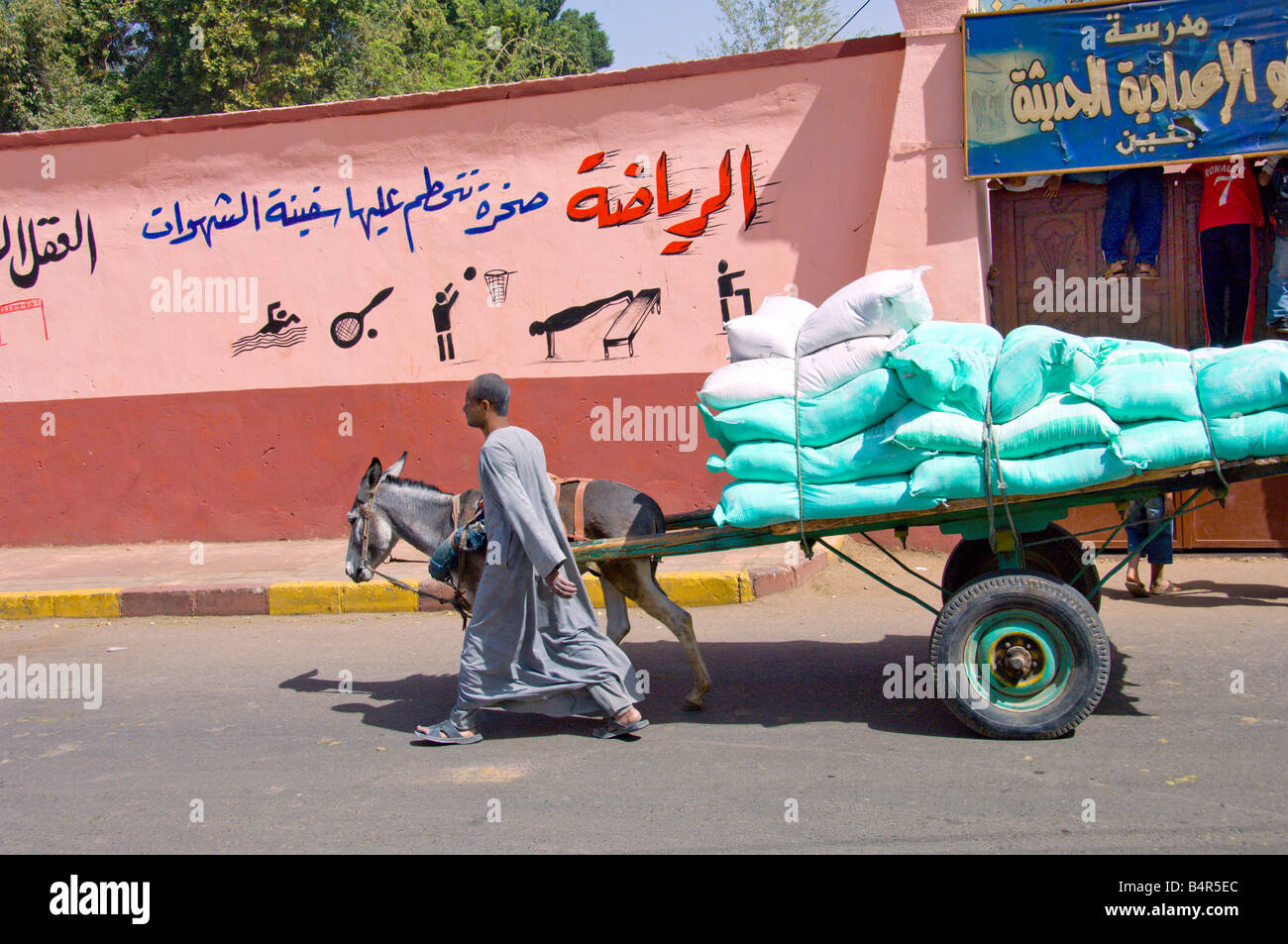 Middle east donkey cart hi-res stock photography and images - Alamy