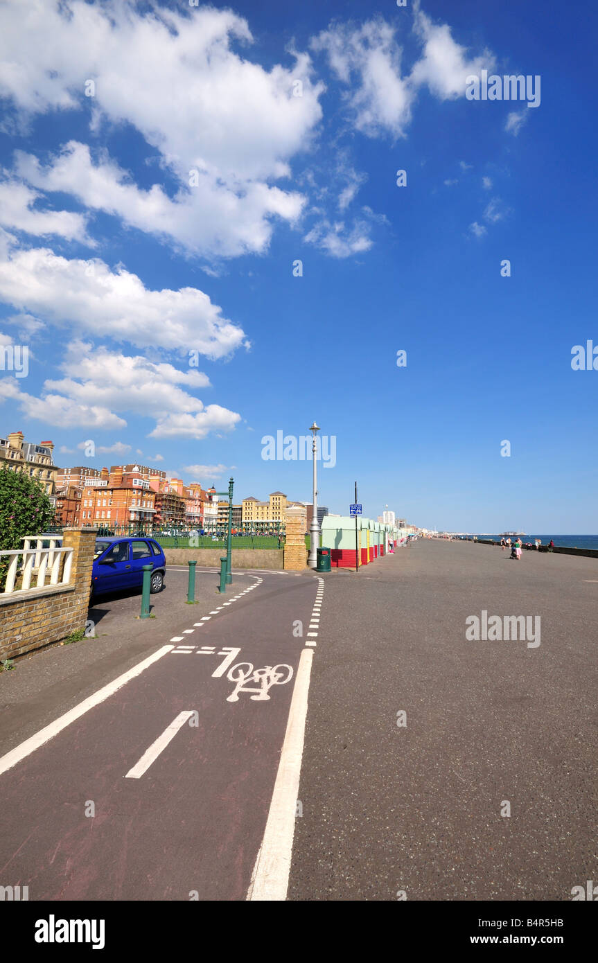 Brighton Seafront Cycling Summer Stock Photos & Brighton Seafront ...